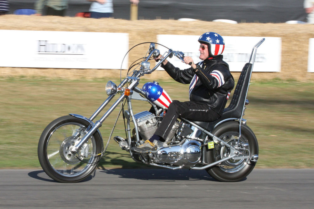 American classic Chopper motorcycle, a timeless history of modificatio ...