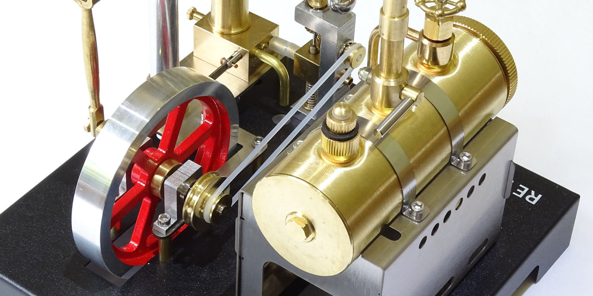 DETAILED REVIEW RETROL Model Beam Steam Engine Kit and Horizontal Boil ...