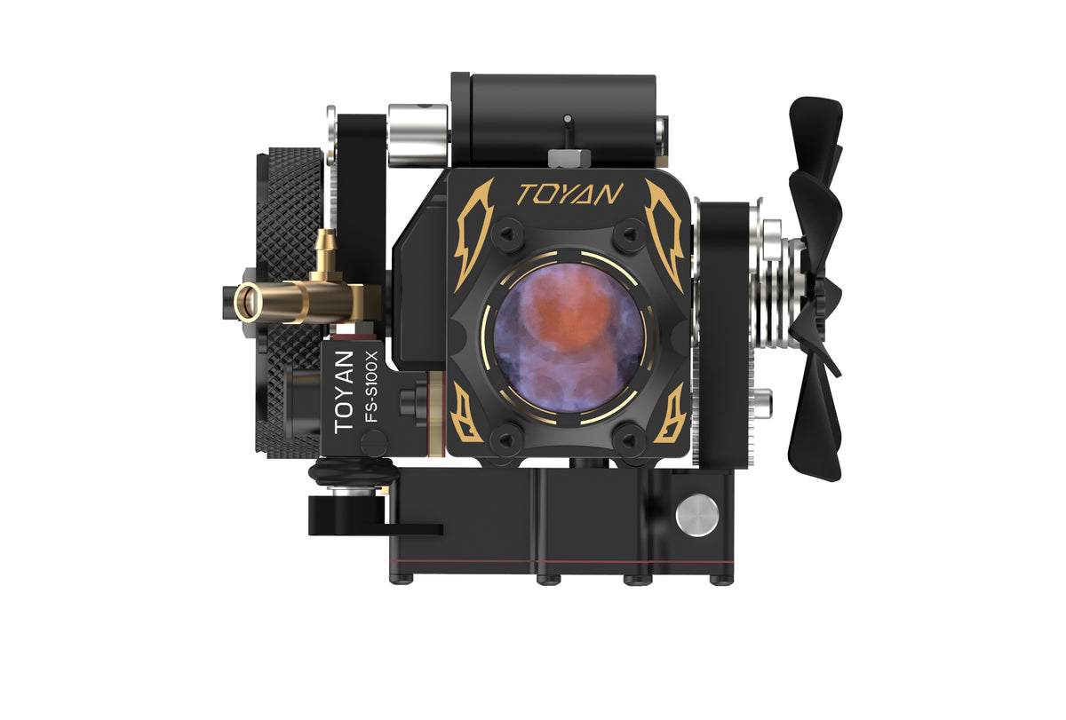 TOYAN Engine FS-S100AT Transparent Version - 5th Anniversary Edition R ...