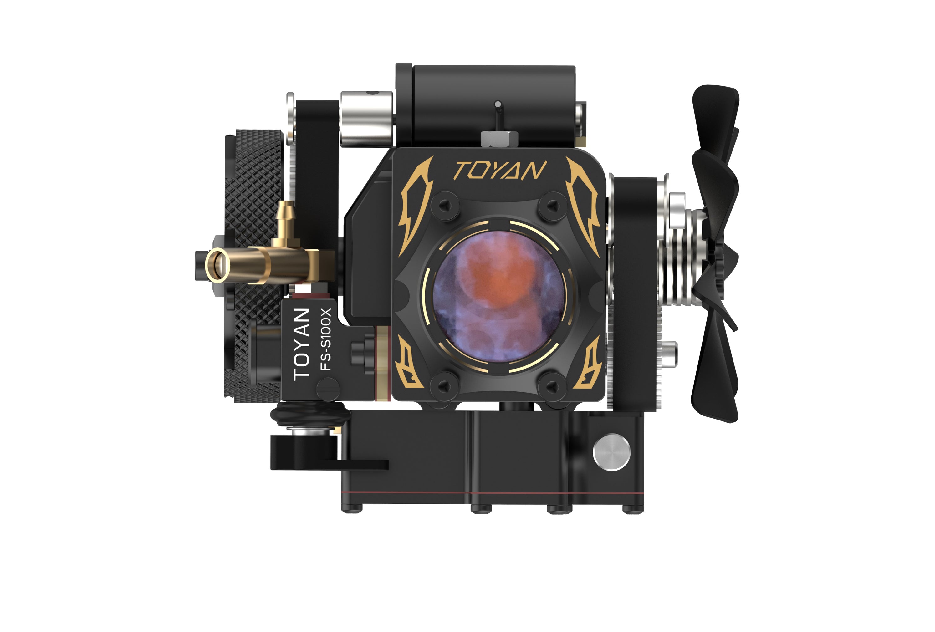 TOYAN Engine FS-S100AT Transparent Version - 5th Anniversary Edition R ...