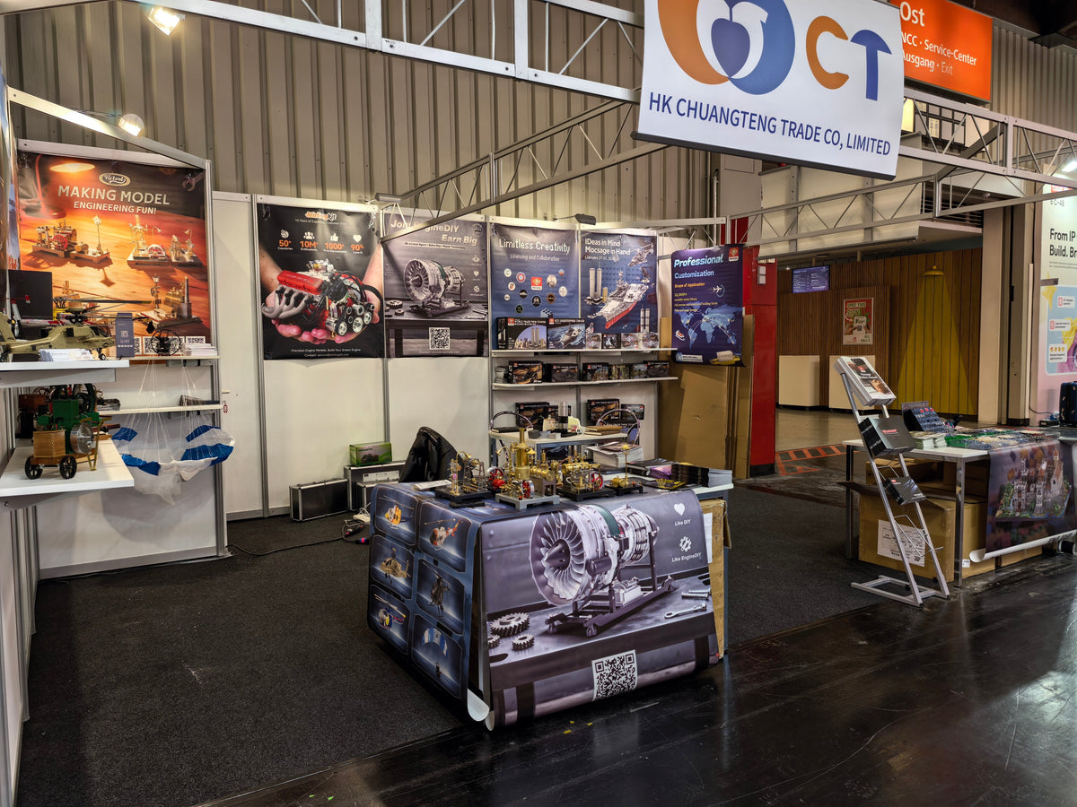 EngineDIY at Nuremberg Toy Fair 2026: Build Your Own Engine