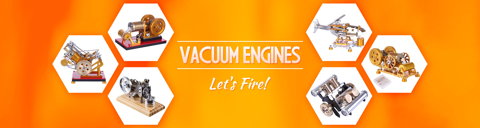 Powerful Vacuum Engine Model - Good Buy from enginediy.com - EngineDIY