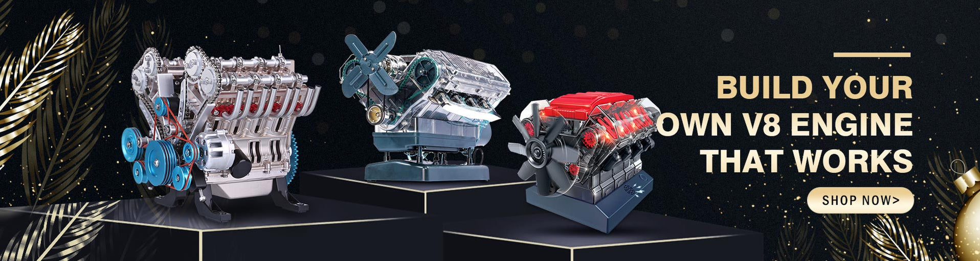 V8 Engine Model Kit that works | Build your own Engine Kit - EngineDIY