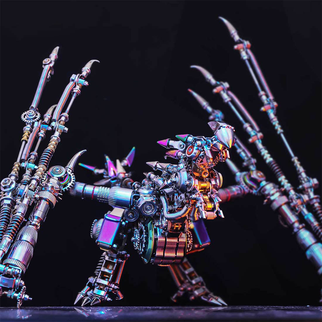 3D Metal Intelligential Dragon Model DIY Assembly Model-1390+PCS– EngineDIY