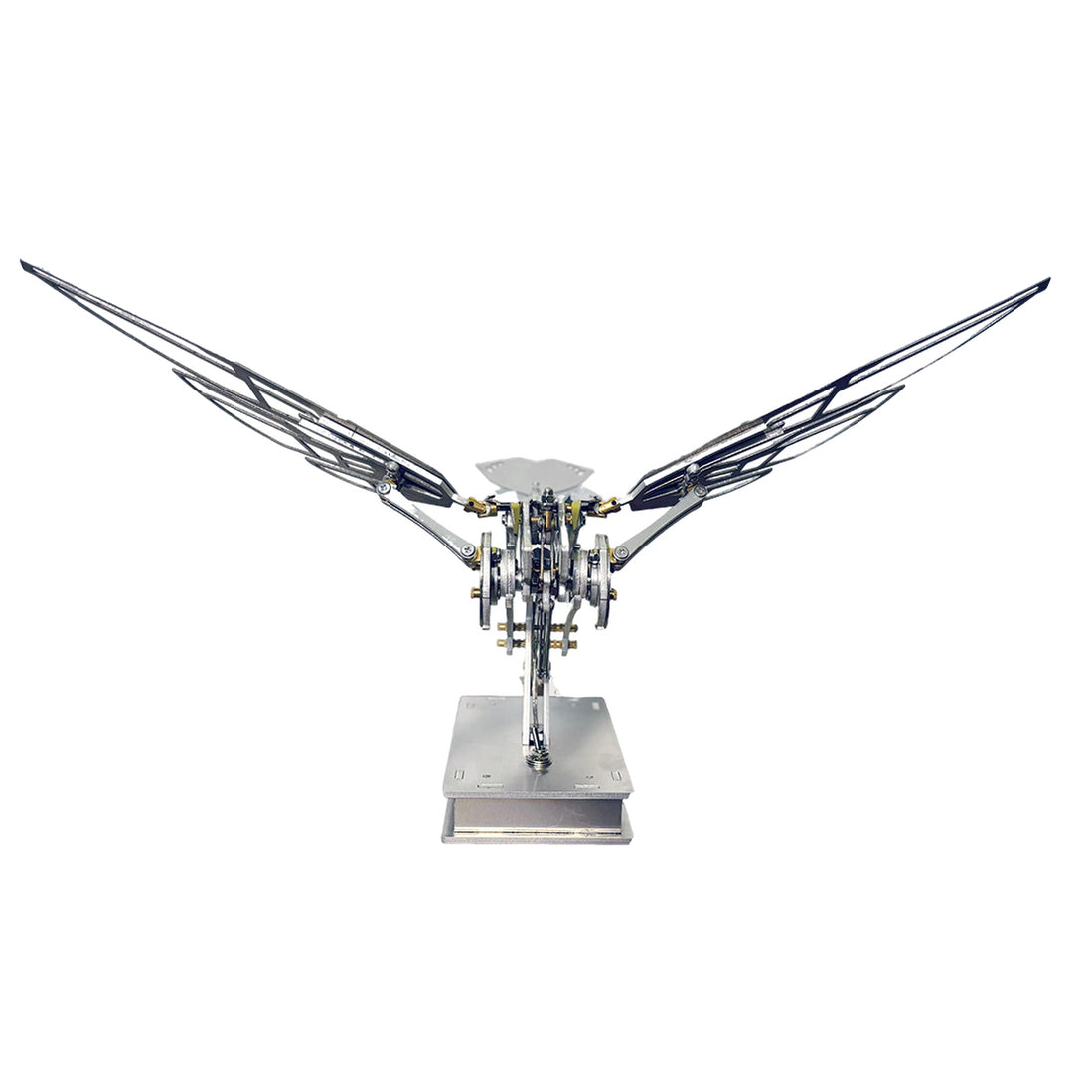 3D Metal Mechanical Flying Fish Dynamic Bionic Model - EngineDIY