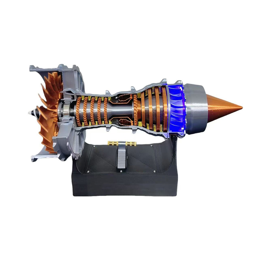 SKYMECHMAN TRENT900 Turbofan Engine Model Kit with LED Light - Turbofa ...