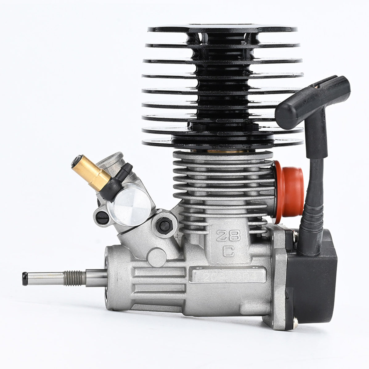 VRX SH.28 4.57cc Pull Start Engine Model for 1/8 Scale Methanol Fuel-P ...