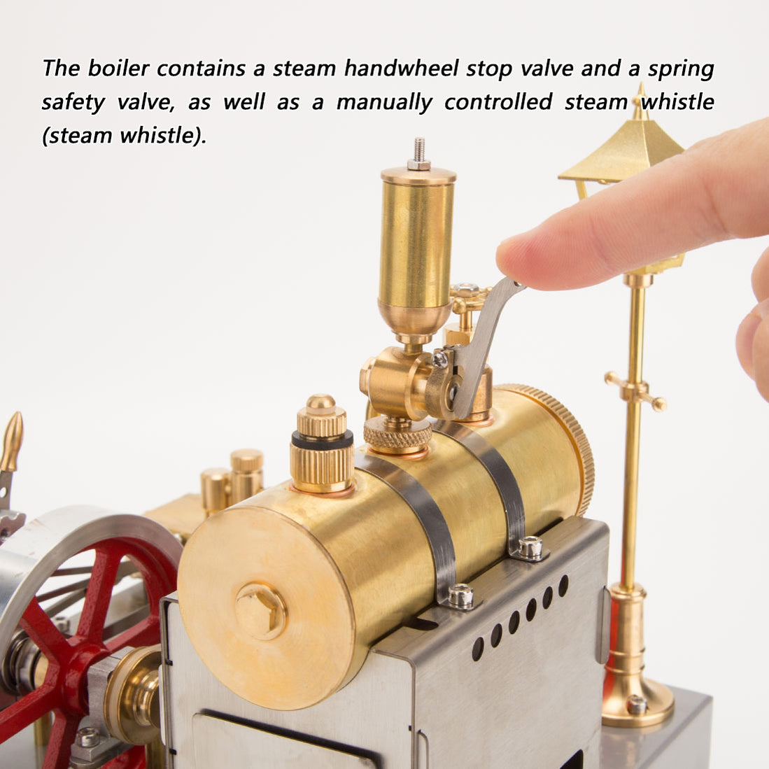 RETROL SE-02 Stationary Steam Engine Model and Boiler Model Kit ...