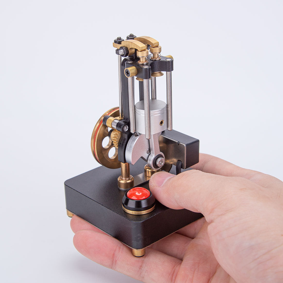 Mini Metal Four-Stroke Internal Combustion Engine Model for Educationa ...