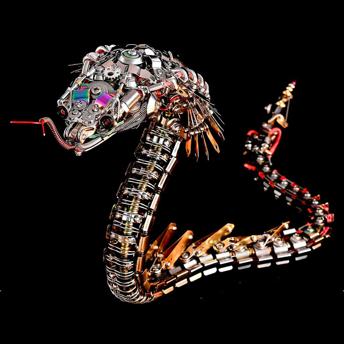 3D Metal Mechanical Viper Cobra Assembly Model Kit-1000+PCS - EngineDIY