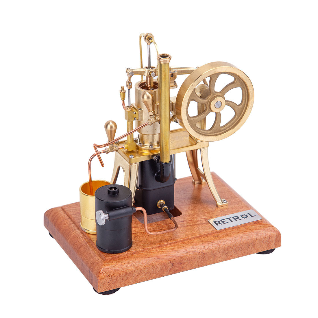 RETROL R01 1/12 Scale Hot Air Pumping Engine Model Working Stirling ...