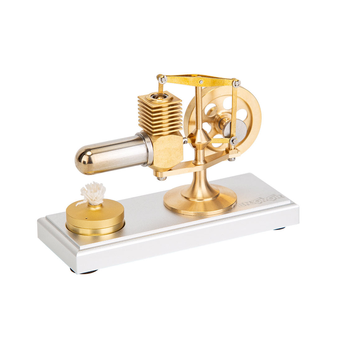 ENJOMOR Hog Stirling Engine Mini Balance Beam Hot Air Stirling Externa ...