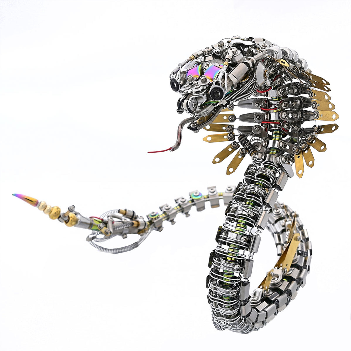 3D Metal Mechanical Viper Cobra Assembly Model Kit-1000+PCS - EngineDIY