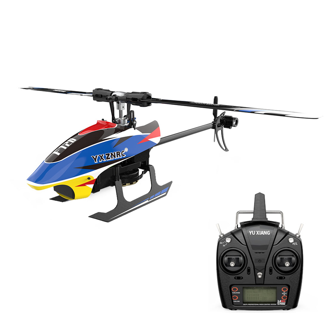 YU XIANG F120 RC Helicopter 2.4G 6CH Direct Drive Brushless Model ...