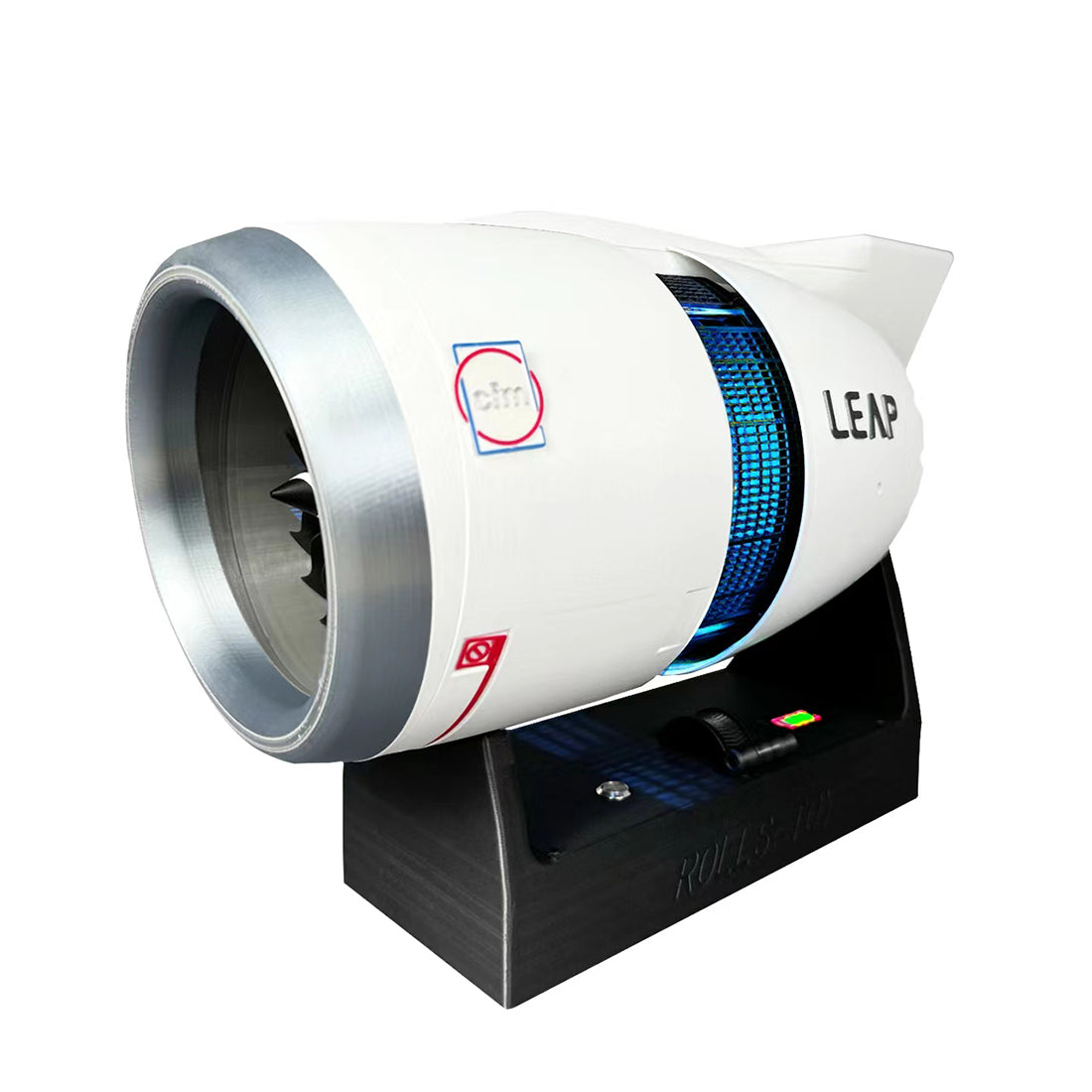 3D Printed Functional Nacelle Thrust Reverser Turbofan Engine Model-Bu ...