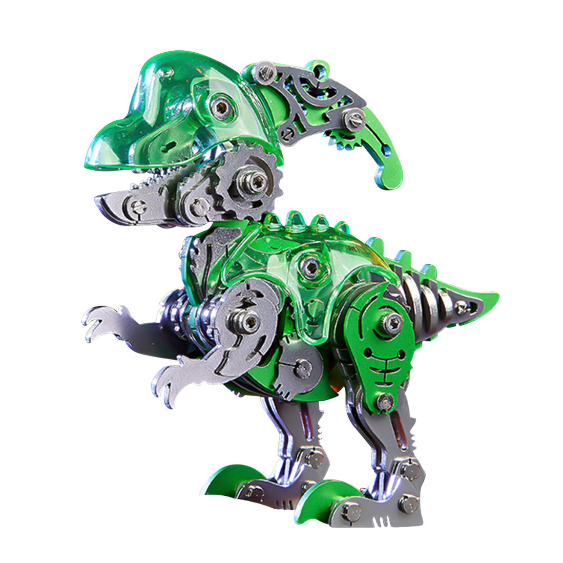 3D Metal DIY Mechanical Cute Dinosaur Model Kits Gift for Kids-EngineDIY