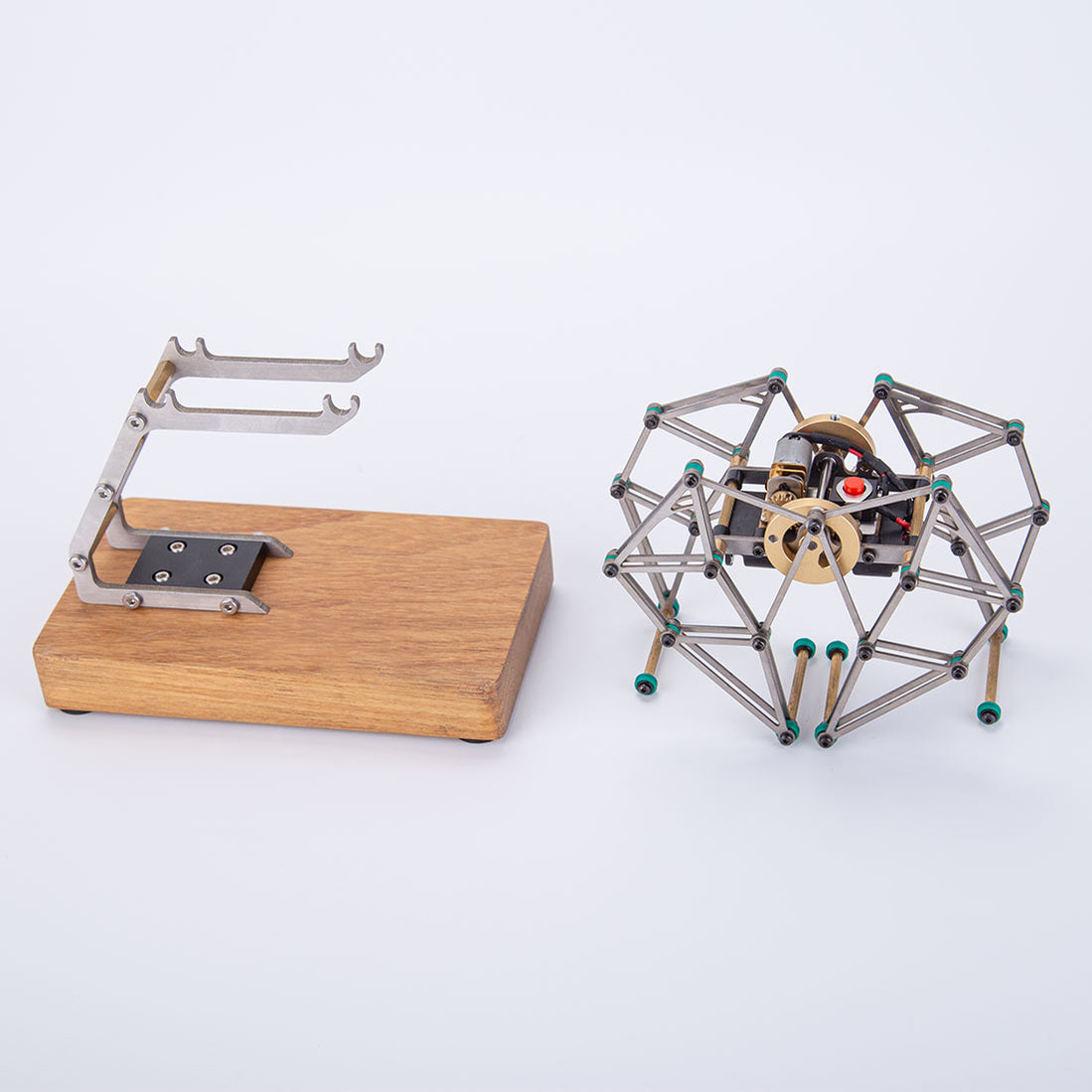 Mini Strandbeest Metal Mechanical Gear-Driven Walking Strandbeest Mode ...