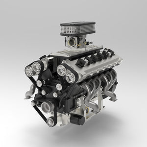 ENJOMOR V12 Engine Model That Works - GS-V12 72CC DOHC Gas Engine ...