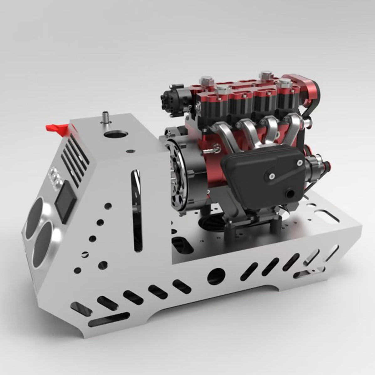 ENJOMOR L4 Engine GS-L4 36cc DOHC Inline 4 Cylinder 4 Stroke Water-Coo ...