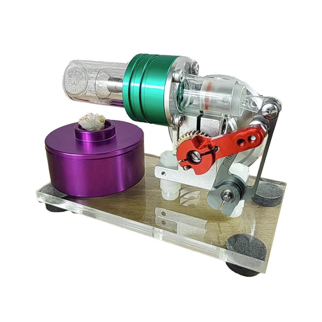 STL-LS Mini Colorful Beta Hot Air Stirling Engine External Combustion ...