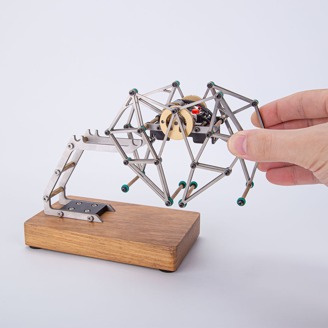 Mini Strandbeest Metal Mechanical Gear-Driven Walking Strandbeest Mode ...