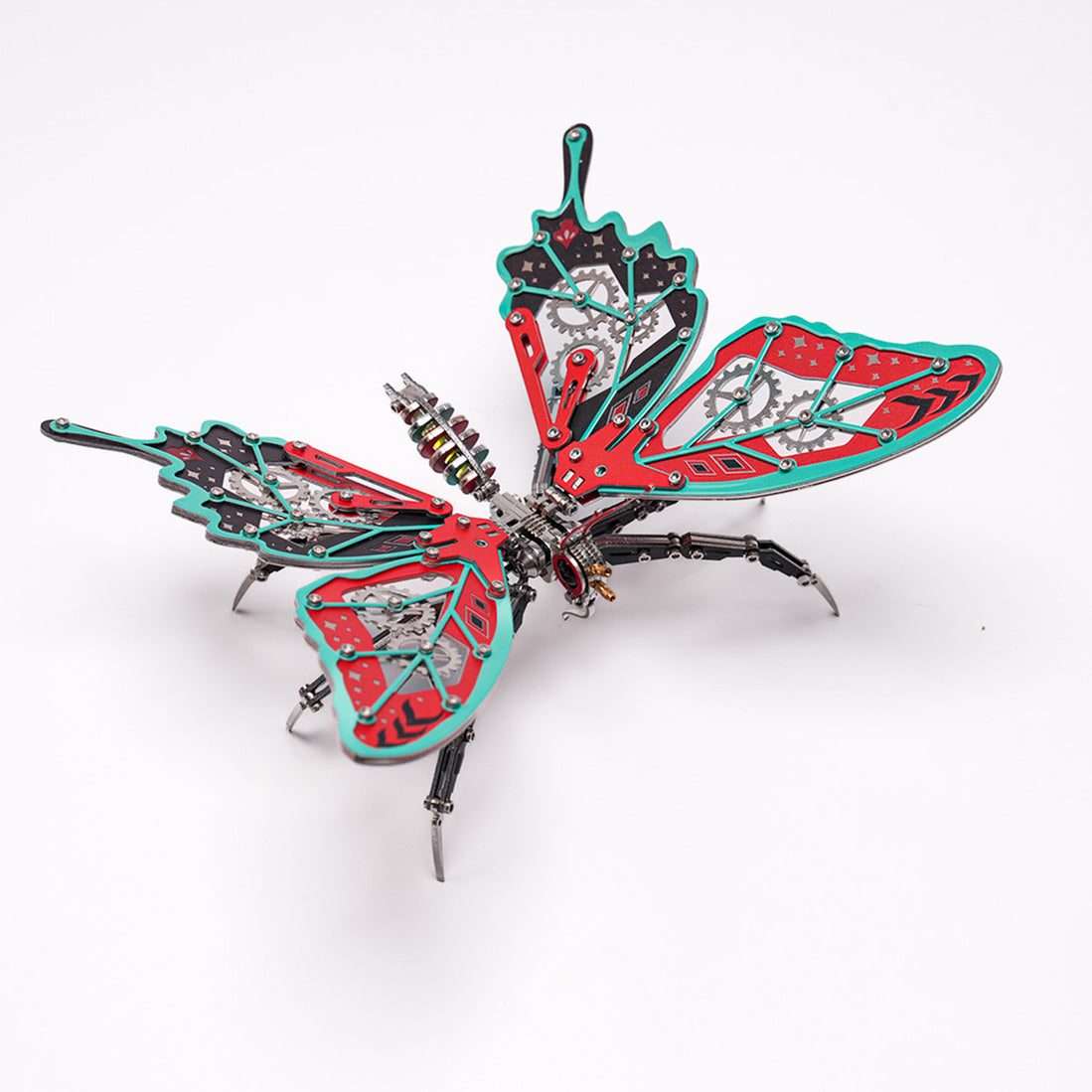 3D Steampunk Metal Mechanical Butterfly Model Kit-100+PCS — EngineDIY