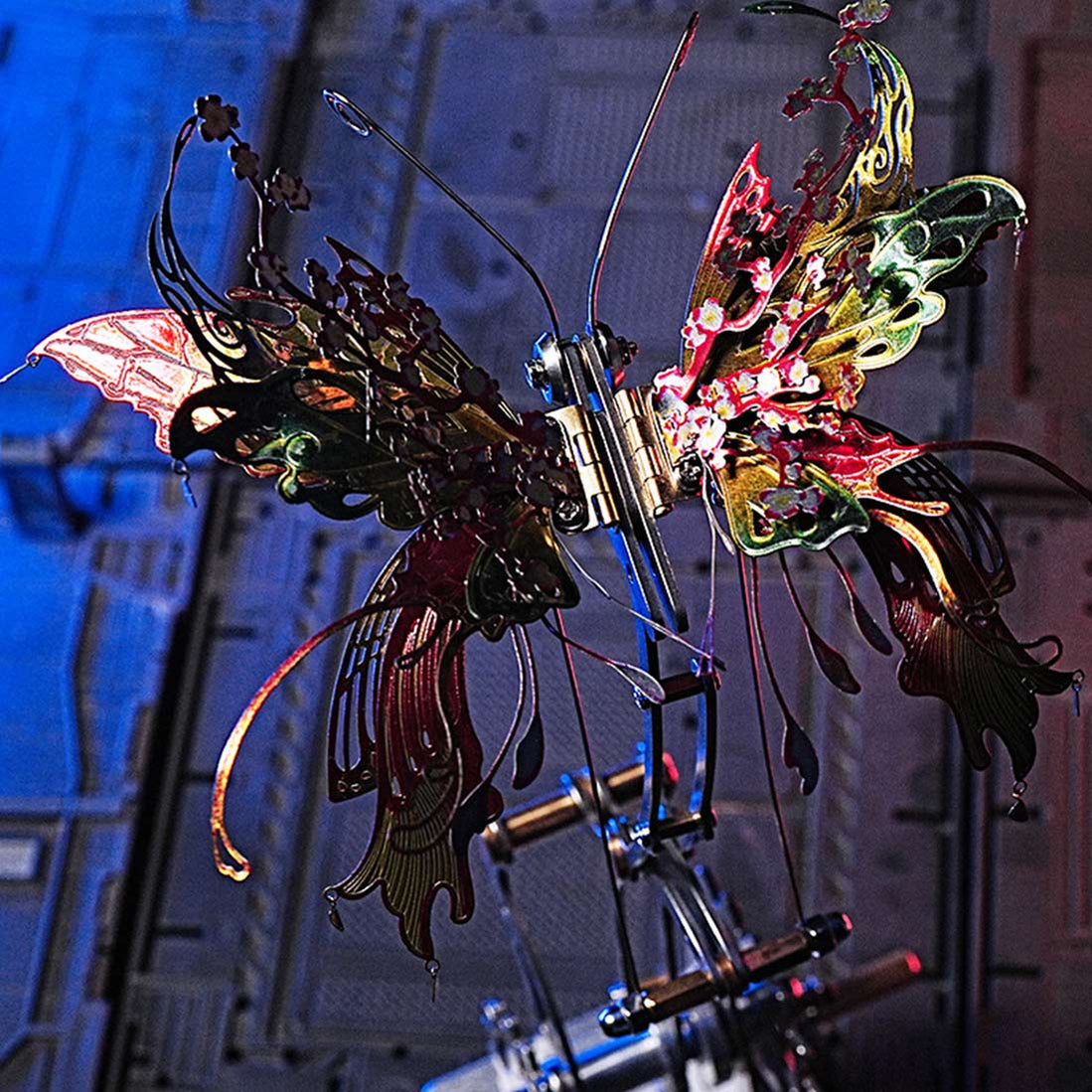3D Metal Mechanical Butterfly Assembly Model Kit with Mechanical Trans ...