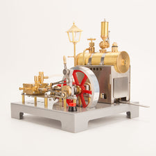 RETROL SE-02 Stationary Steam Engine Model and Boiler Model Kit ...