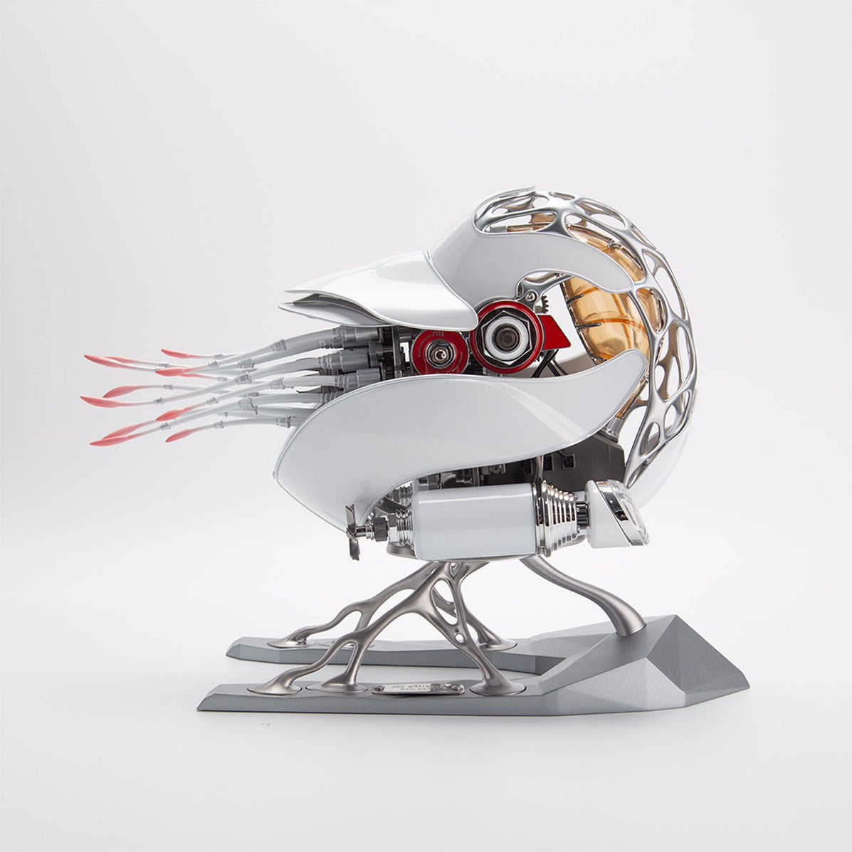 Mechanical Nautilus 3D Metal Model Building Kits with LED Light - EngineDIY
