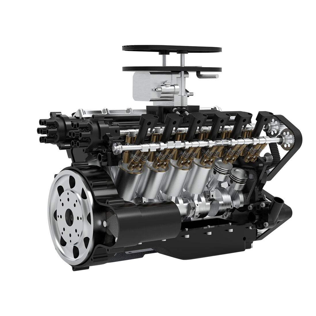 ENJOMOR 72CC DOHC Gasoline GS V12 Engine That Works with Starter Kit ...