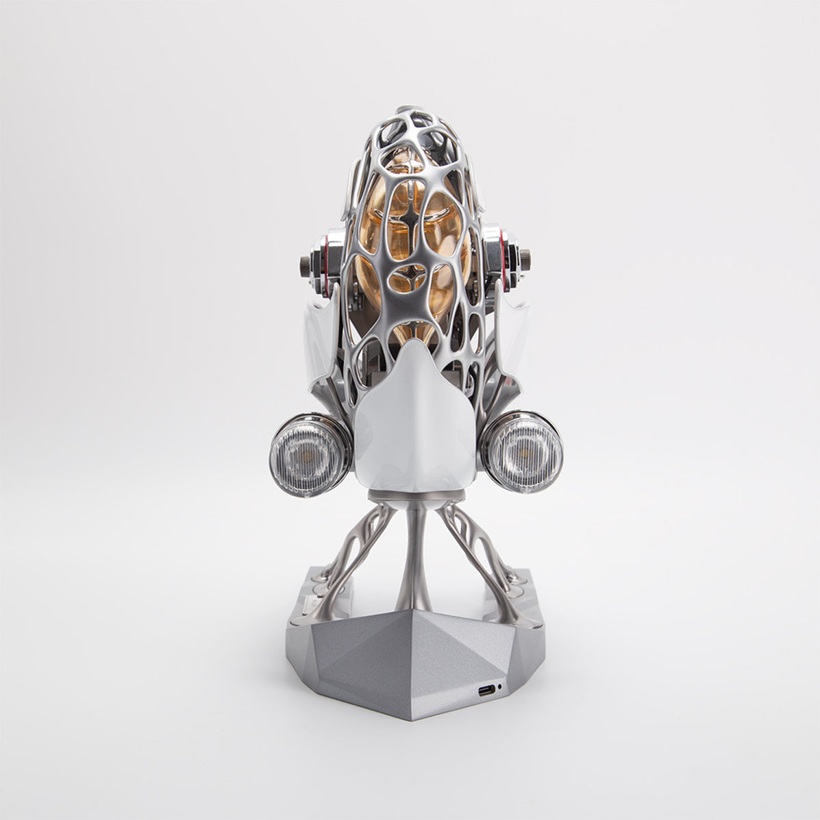 Mechanical Nautilus 3D Metal Model Building Kits with LED Light - EngineDIY