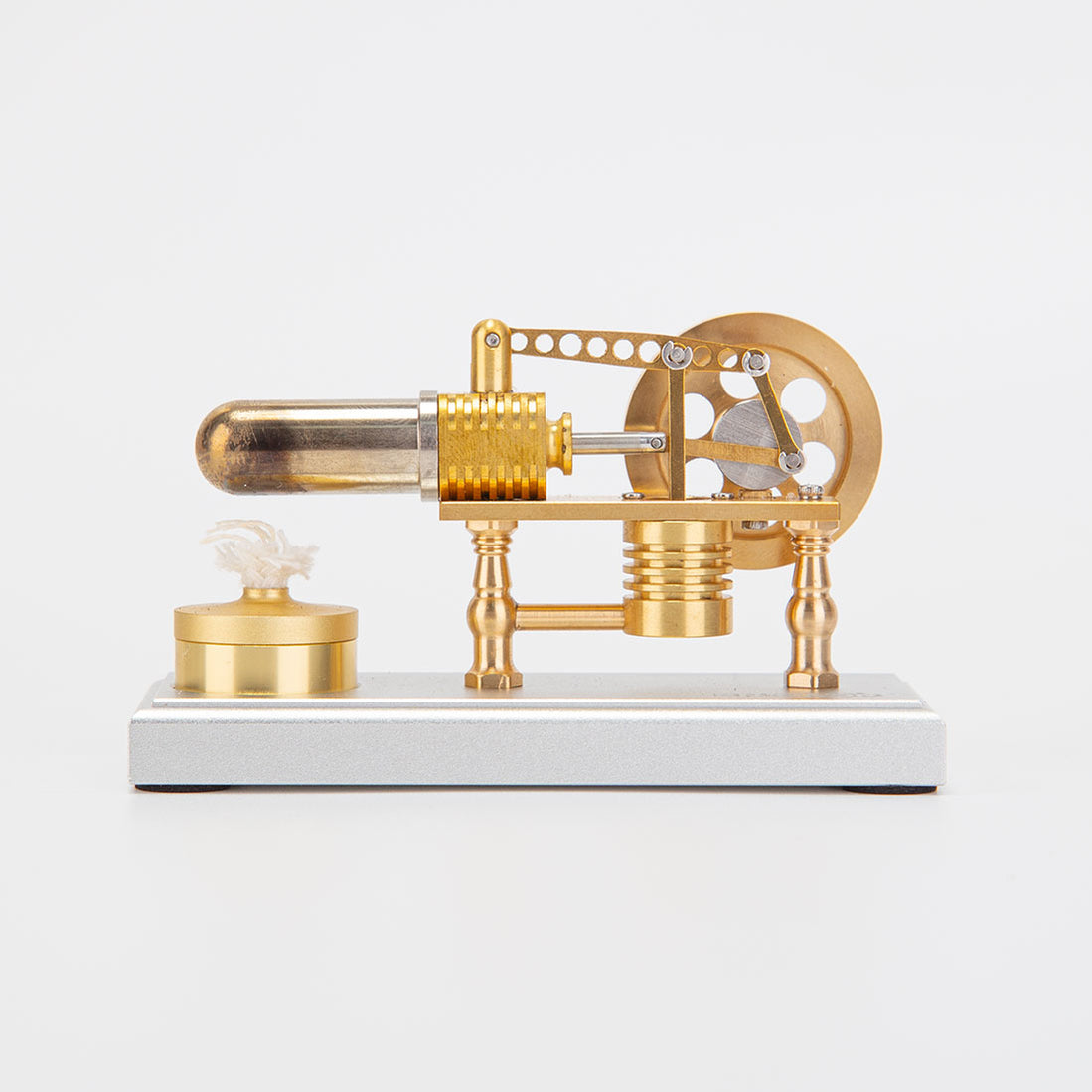 ENJOMOR Robinson Stirling Engine Mini Hot Air Stirling External Combus - EngineDIY