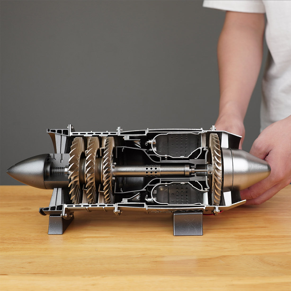 WP-85 Turbojet Engine Model Kit that Works - EngineDIY