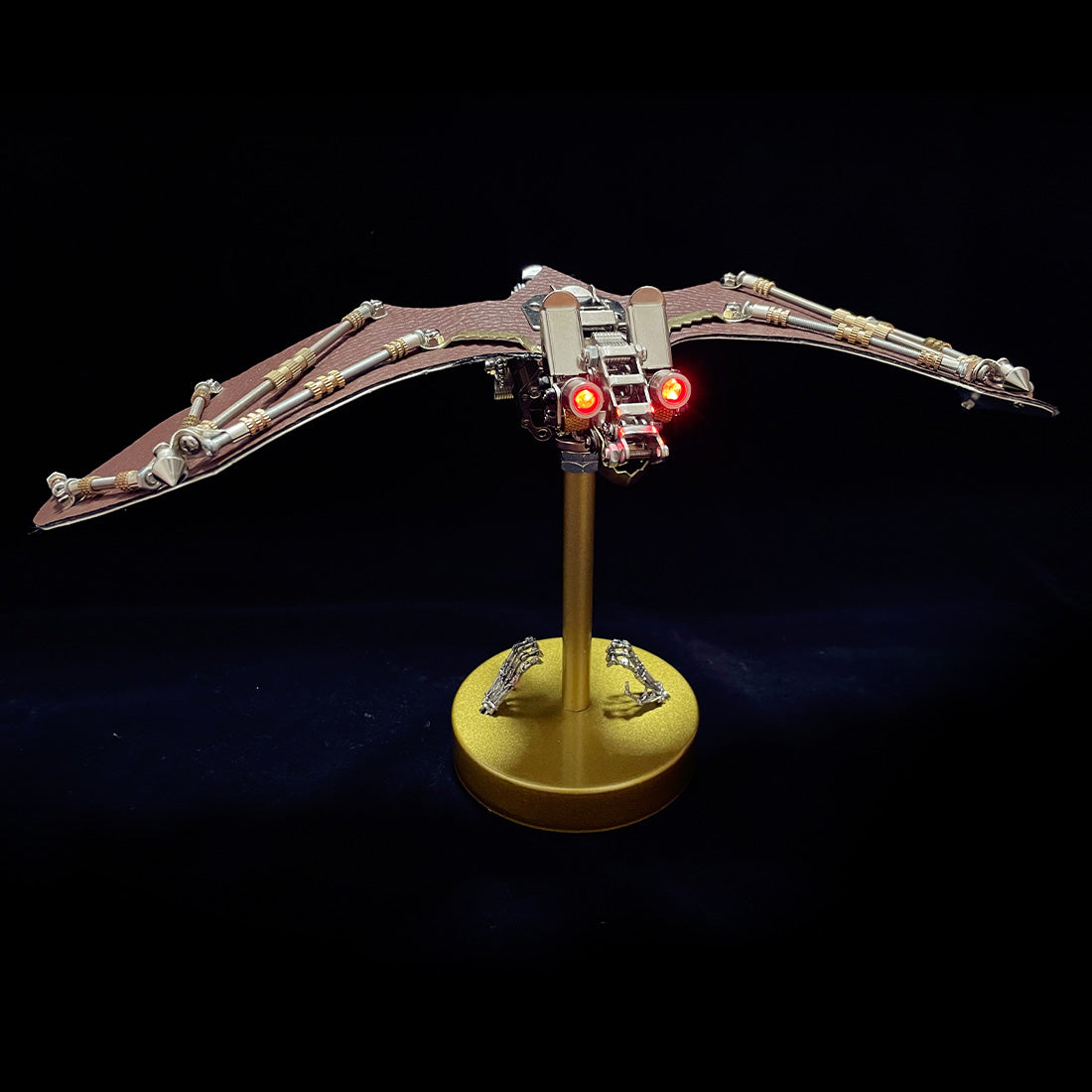 3D Bat Mechanical Steampunk Metal Assembly Animal Model Creepy Hallowe ...