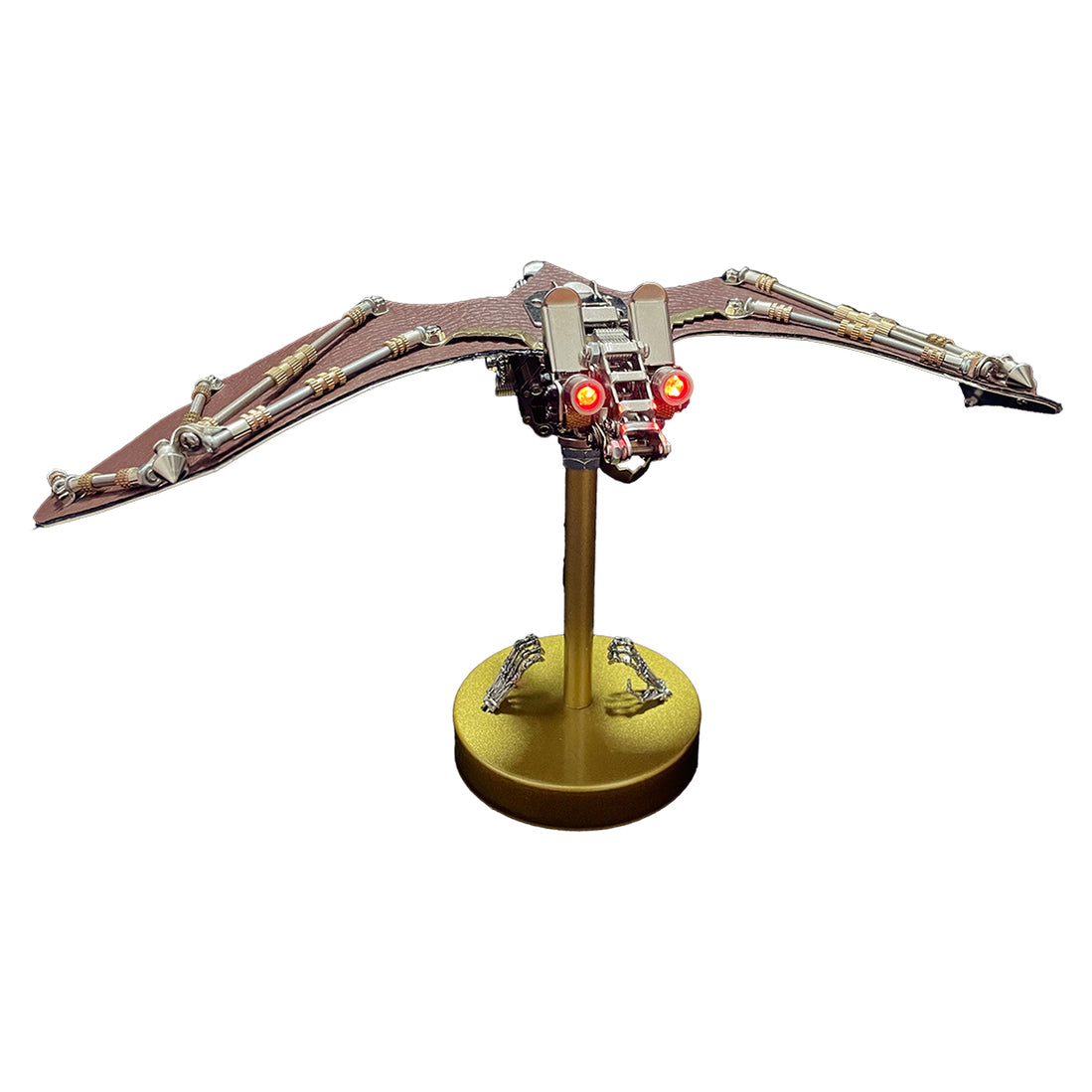 3D Bat Mechanical Steampunk Metal Assembly Animal Model Creepy Hallowe ...