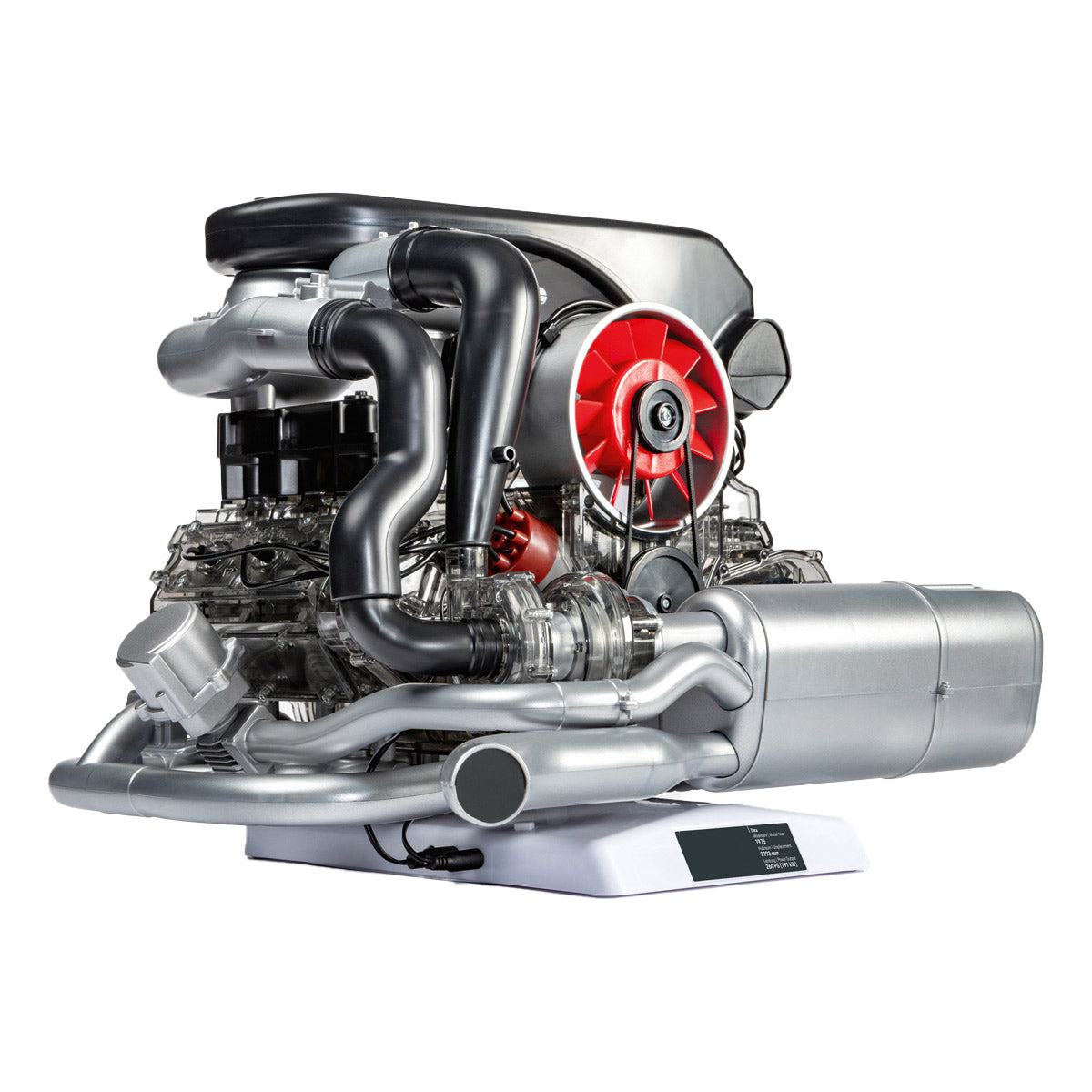 1/3 Scale DIY Horizontal Opposed 6-Cylinder Engine Kit with Operationa ...