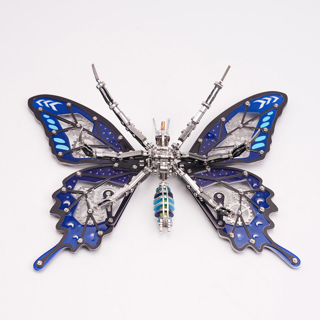 3D Steampunk Metal Mechanical Butterfly Model Kit-100+PCS — EngineDIY