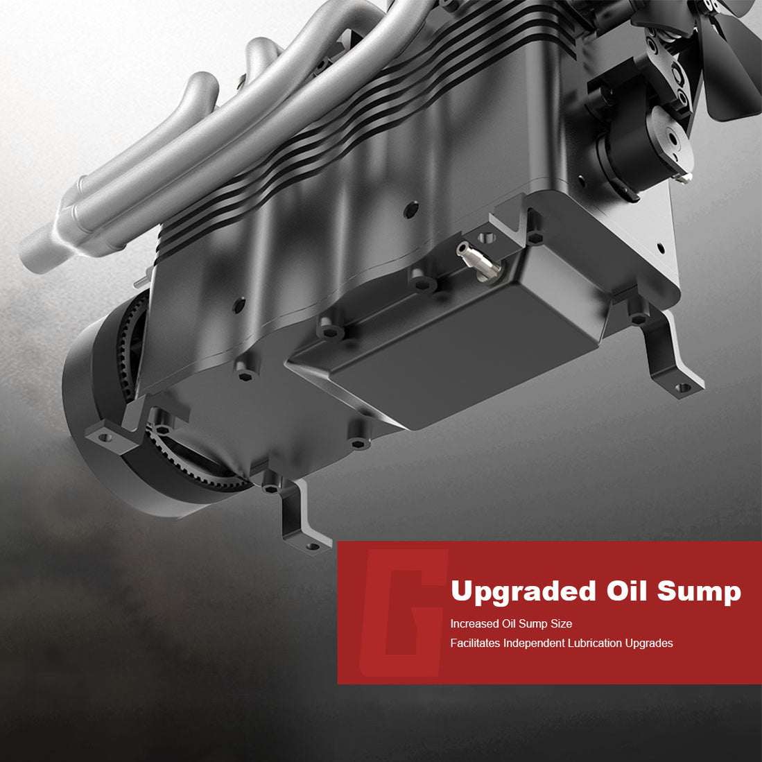 TOYAN FS-L400BGC 14CC Inline 4 Cylinder 4 Stroke OHC L4 Water-cooled G ...