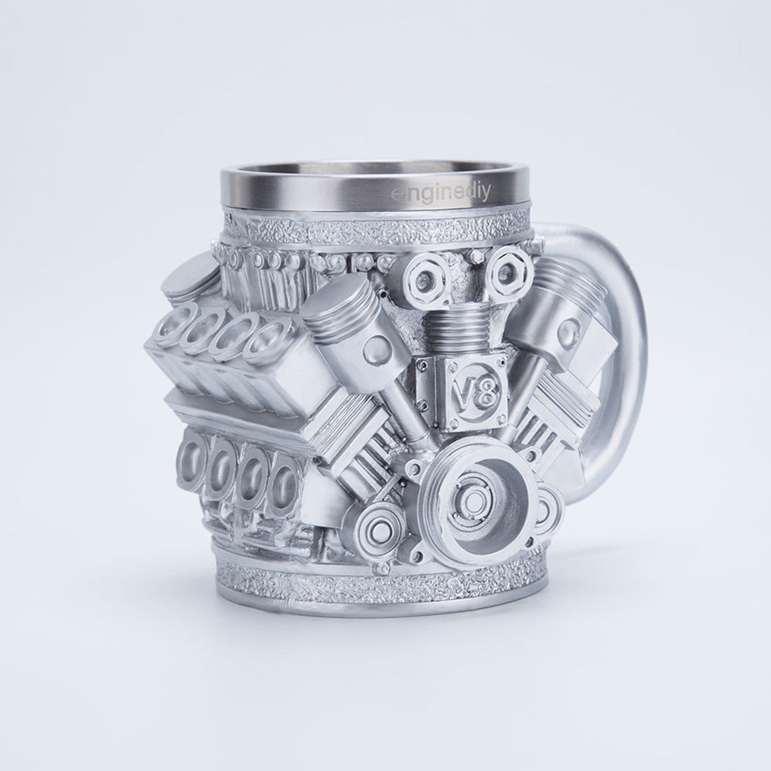 V8 Engine Coffee Cup-EngineDIY