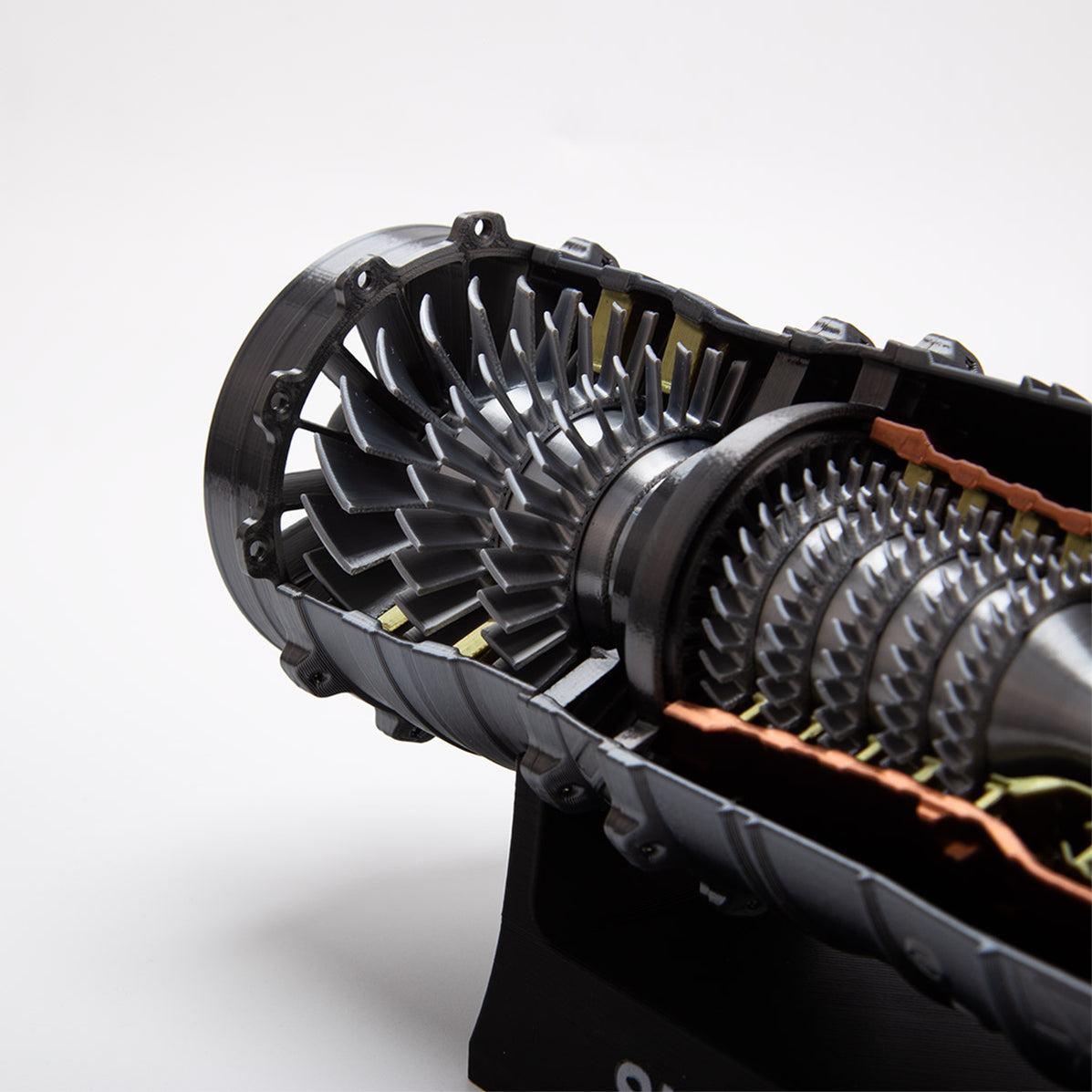 SKYMECHMAN 1/18 WS-15 Turbofan Engine Model Kit-Build Your Own Turbofa ...
