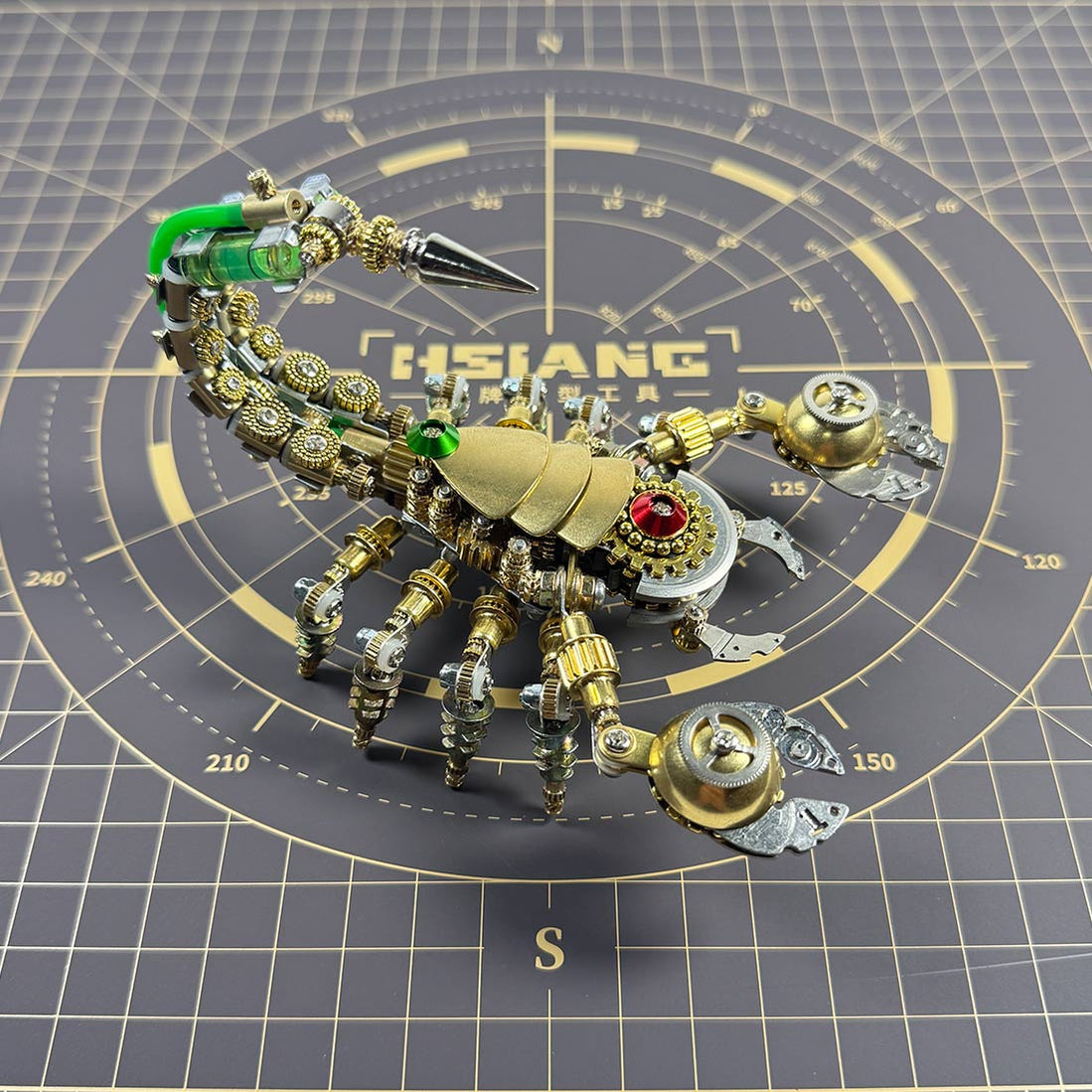 3D Steampunk Metal Mechanical War Scorpion Model Kit - 450PCS+ — EngineDIY