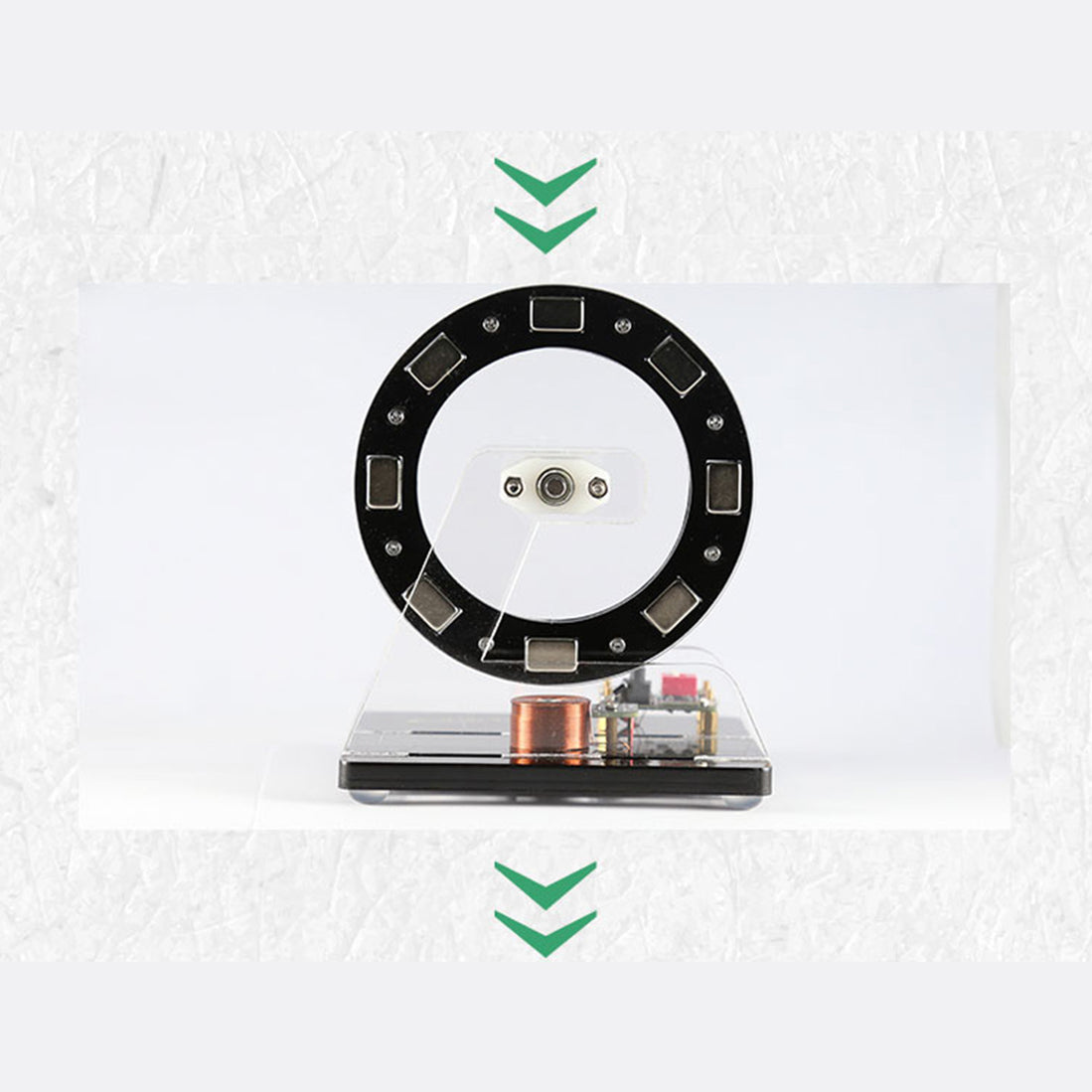 Small Hall Sensor Motor Model - Brushless Ferris Wheel Demonstrator, B ...