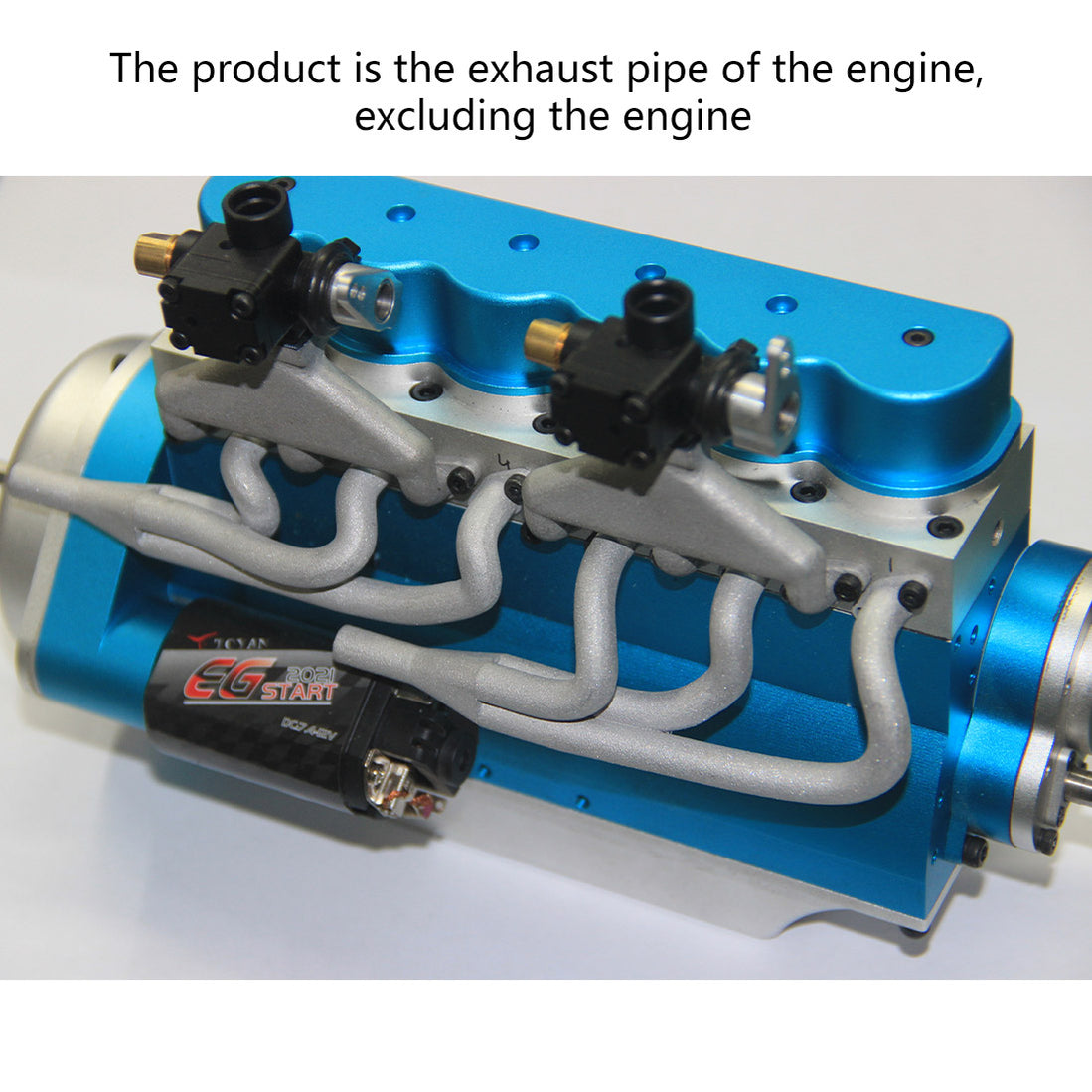Split-Type Exhaust Pipe for HOWIN ENGINE L6-210 Engine Model - EngineDIY