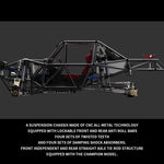 Capo U4 CD1582X Queen 1/8 Scale RC Off-Road Crawler Vehicle Model Kit ...