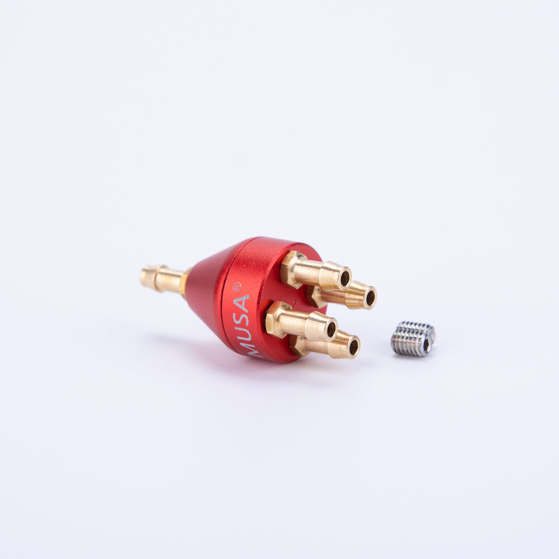 MUSA Metal One and Four Oil Passer Oil Diverter Connector with Straine ...