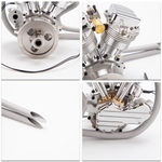 CISON FG-VT9 9cc V2 Engine V-Twin Dual Cylinder 4-Stroke Air-Cooled Ga ...
