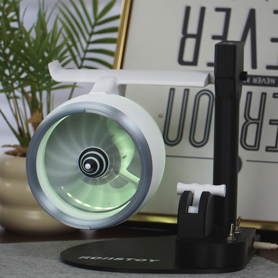 Turbo Jet Engine Desktop Fan High-Speed Cooling with Futuristic Design ...