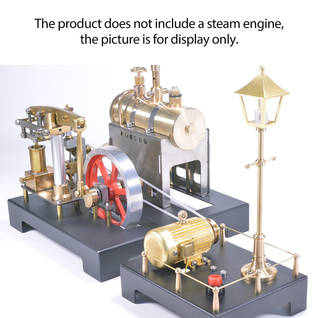 RETROL Full Metal Beam Engine Steam Engine Model Kit with Horizontal B - EngineDIY