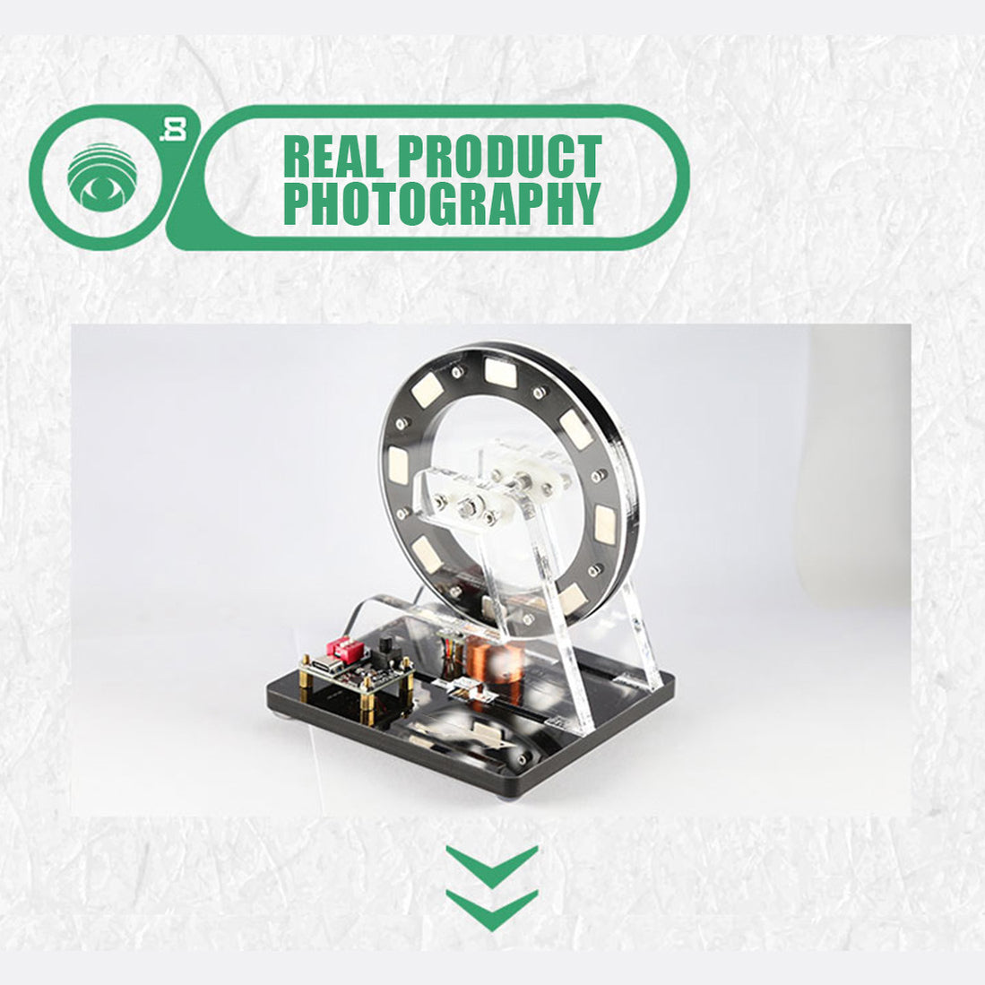 Small Hall Sensor Motor Model - Brushless Ferris Wheel Demonstrator, B ...