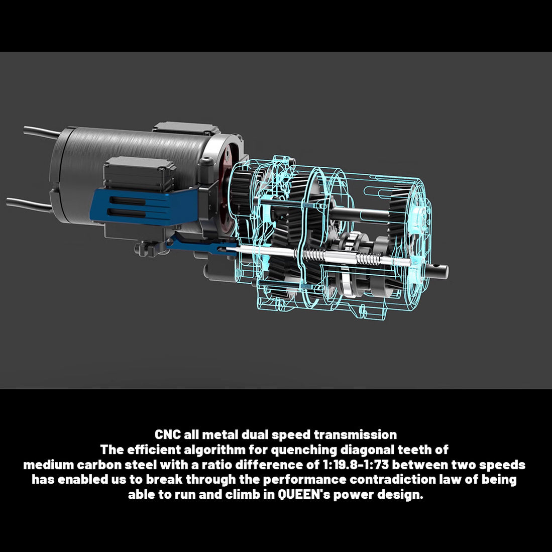 Capo U4 CD1582X Queen 1/8 Scale RC Off-Road Crawler Vehicle Model Kit ...